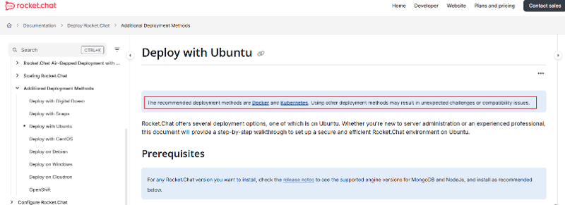 Rocket.chat 老美陆军空军都在用的开源聊天系统？？ - Ping&小站